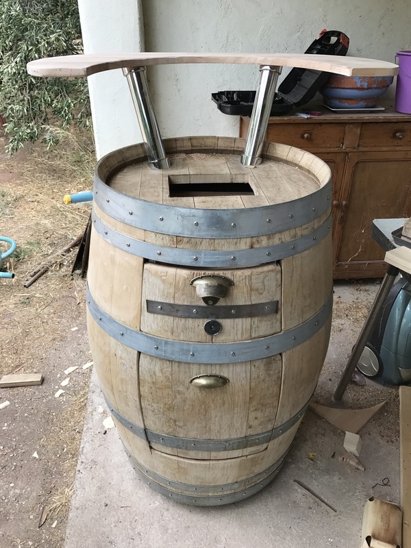 Tutoriel DIY Tonneau transformé en bar